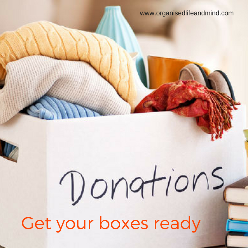 Get your boxes ready Spring wardrobe - Organised Life and Mind