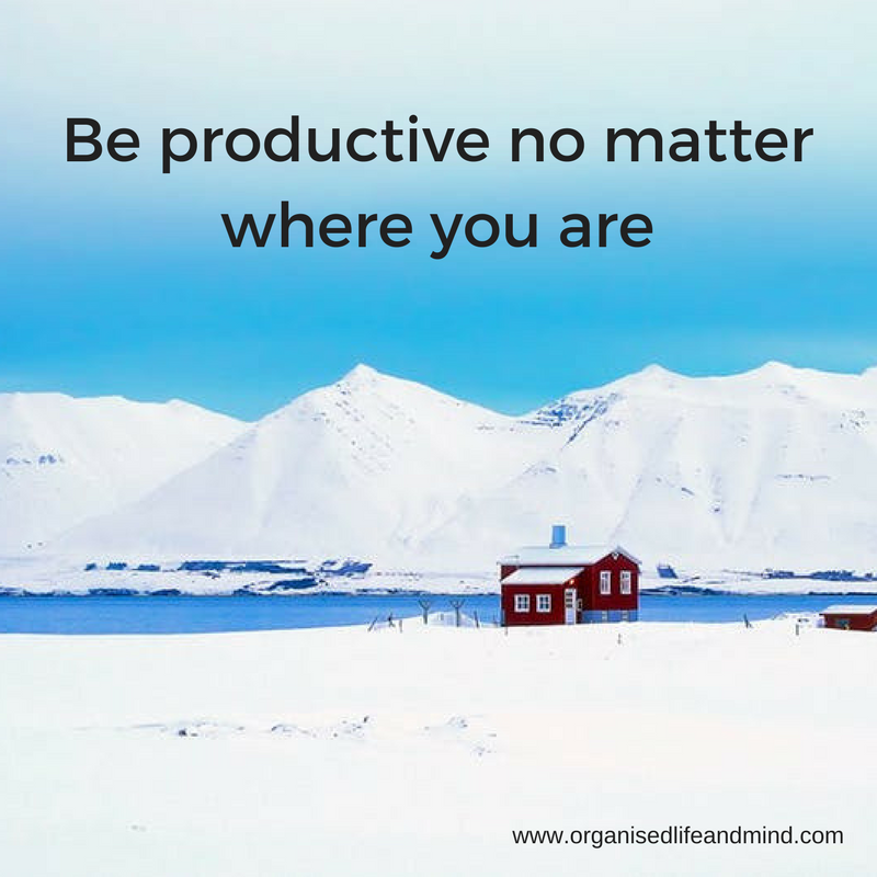 Be productive time - Organised Life and Mind