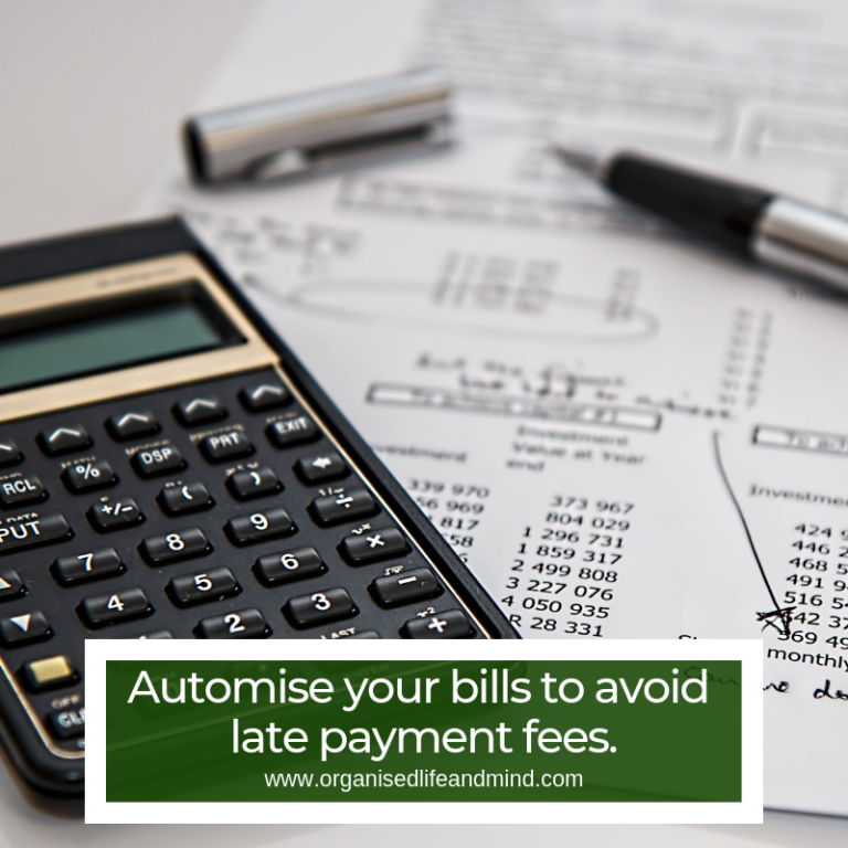 7 times being disorganised costs you money - Organised Life and Mind